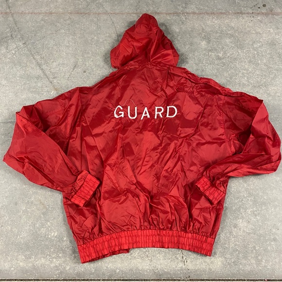 Vintage | Jackets & Coats | Vintage 9s Cedar Point Red Lightweight ...